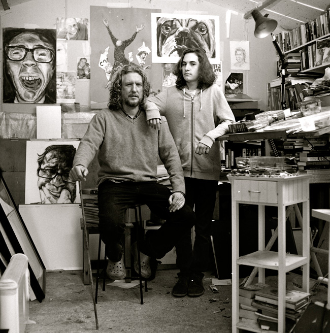 Neil Sloman Photography | A Portrait of Simon and Thomas Postgate